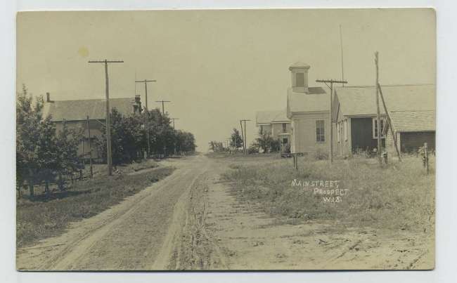 Vintage Photographs > Rural Open Wire Telephone Lines c.1900 "Stick" Poles