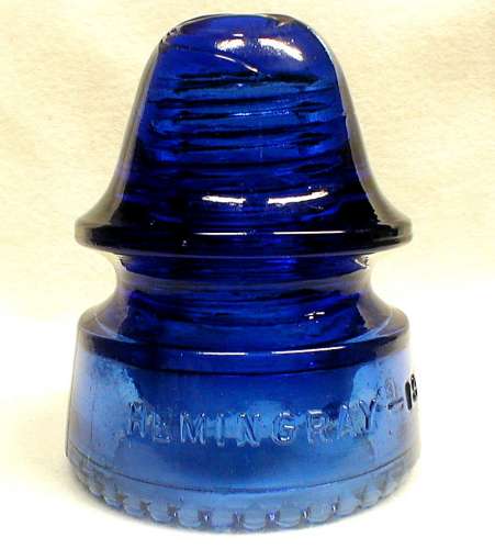 For Sale (Sold or No Longer Available) > Super dark cobalt Hemingray ...