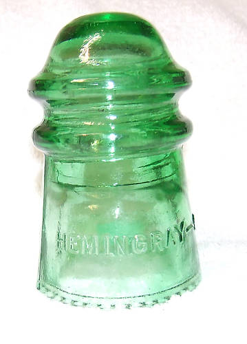 For Sale (not Sold) > CD 106 Hemingray 9 in Light Apple Green