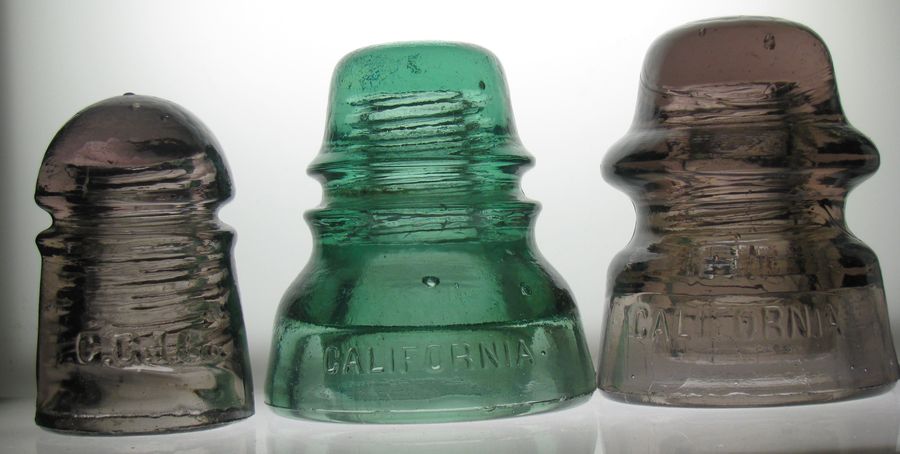For Sale (not Sold) > 3 California Insulators SALE $75