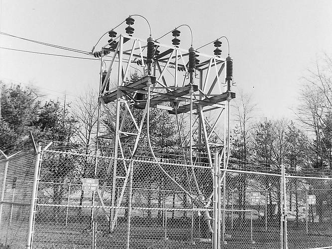 Vintage Photographs > Substation-like 69kv Riser