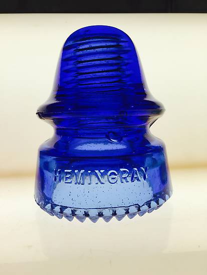 For Sale (not Sold) > Glowing Cobalt Hemingray 19